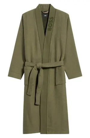 BOSS Waffle Knit Robe