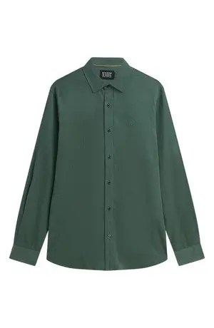 Scotch & Soda Regular Fit Corduroy Button Up Shirt