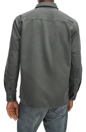 Rag & Bone Overdyed Denim Button-up Work Shirt