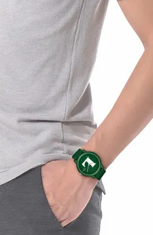 Lacoste 12.12 Silicone Strap Watch