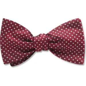 BEAU TIES OF VERMONT Oriel Bow Tie - Wine Pre-tied