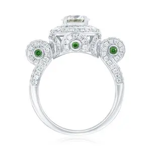 SOUZANA BY SUZY LEVIAN 14k White Gold Diamond And Diamond Ring