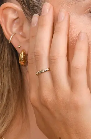 ASTRID & MIYU Cosmic Star Band Ring