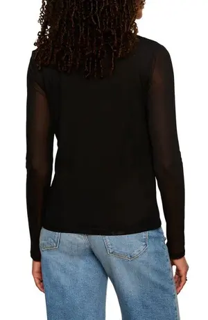 Sanctuary Mesh Sleeve Cardigan