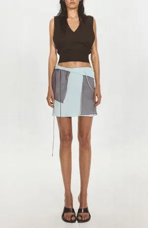 Mango Knit V-neck Vest