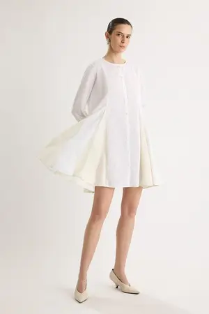 Merlette Rosaura Mini Dress In Pima Cotton Lawn
