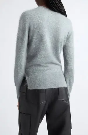 Altuzarra Cashmere Sweater With Brushed Finish And Split Hem