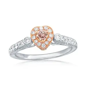 SOUZANA BY SUZY LEVIAN 18k Gold Diamond Ring - Pink