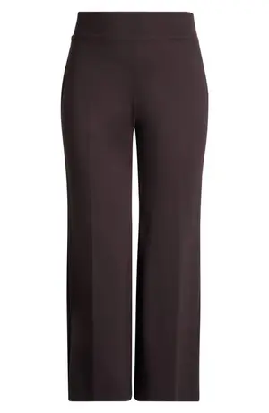 Anne Klein High Waist Wide Leg Pull-on Pants