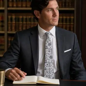 Trafalgar Esquire Law Silk Necktie