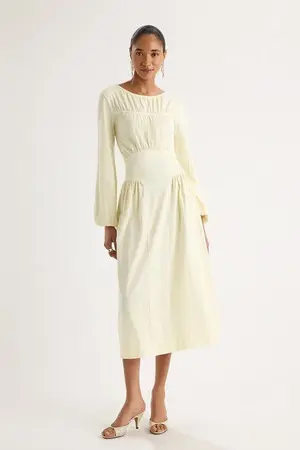 Merlette Nayeli Dress - Straw