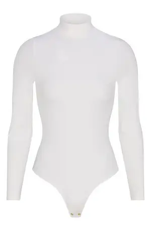 WILLIAMS ATHLETIC CLUB Naomi Mock Neck Long Sleeve Bodysuit