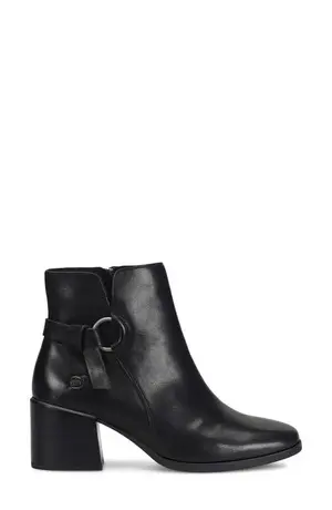 BØRN Livvy Block Heel Suede Ankle Boot