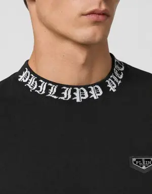 Philipp Plein T-shirt Round Neck Ss - Black