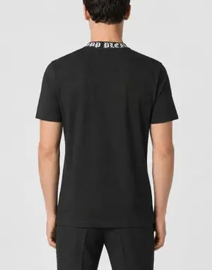 Philipp Plein T-shirt Round Neck Ss - Black