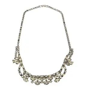 MADISON BEVERLY HILLS Vintage 1950s Rhinestone Necklace