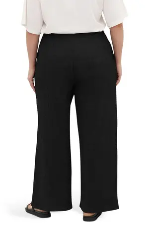 City Chic Brianna Smocked Wide Leg Pants
