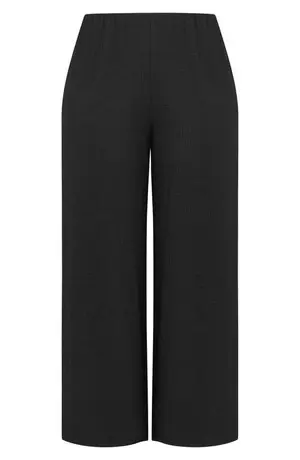City Chic Brianna Smocked Wide Leg Pants