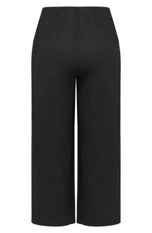 City Chic Brianna Smocked Wide Leg Pants