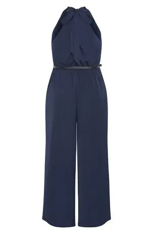 City Chic Clara Wide Leg Jumpsuit
