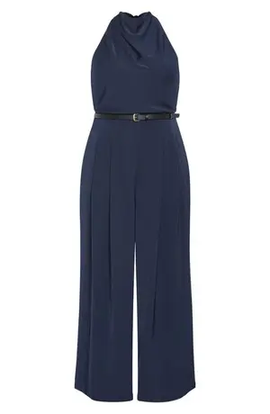 City Chic Clara Wide Leg Jumpsuit