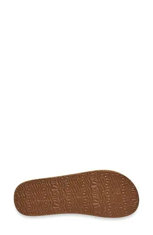 Sanuk Leather Yoga Mat Ii Flip Flops