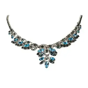 MADISON BEVERLY HILLS Vintage Rhinestone Statement Necklace