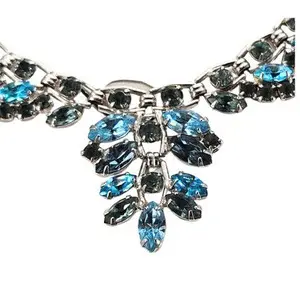 MADISON BEVERLY HILLS Vintage Rhinestone Statement Necklace