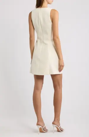 Oddmuse Scoop Neck Mini Dress