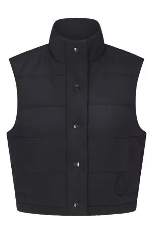 WILLIAMS ATHLETIC CLUB Luna Quilted Crop Vest