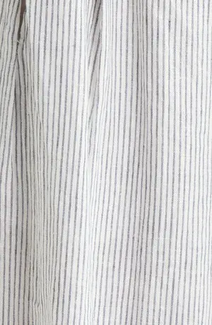 LEFT ON FRIDAY Coastal Linen Wide-leg Cover-up Pants