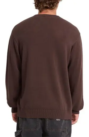 BILLABONG Relaxed Fit Crewneck Sweater With Logo Print