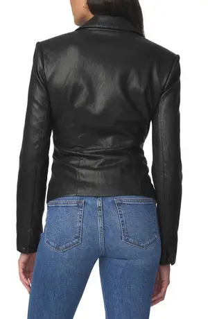 Joe's Jeans The Fitted Faux Leather Blazer
