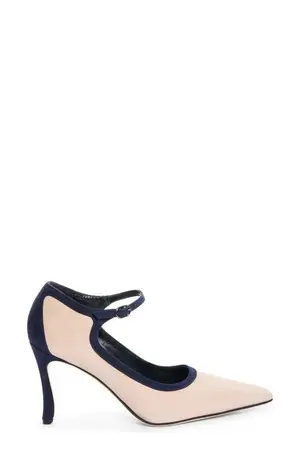 Manolo Blahnik Churla Ankle Strap Pump