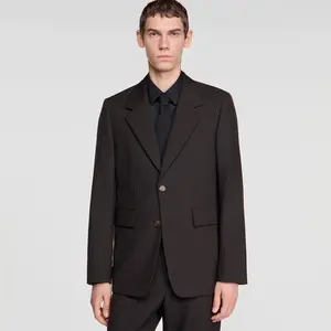 Sandro Virgin Wool Suit Jacket