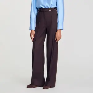 Sandro Metal Ring Trousers
