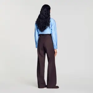 Sandro Metal Ring Trousers