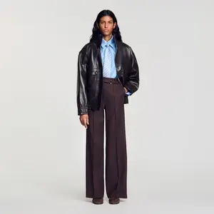 Sandro Metal Ring Trousers
