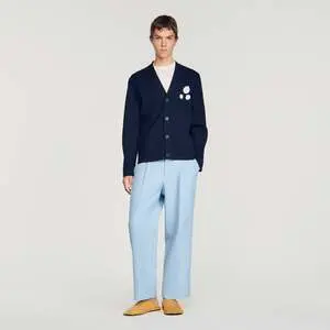 Sandro Frill Cardigans For Men
