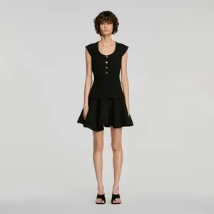 Sandro Short Button-up Dress