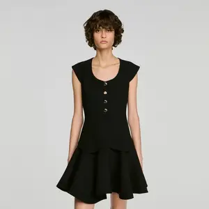 Sandro Short Button-up Dress
