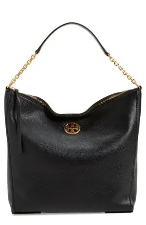 Tory Burch Carson Top Handle Leather Hobo Bag