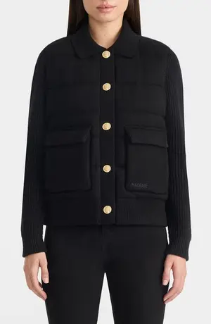 Mackage Calina-r Lustrous Down Long Coat - Black