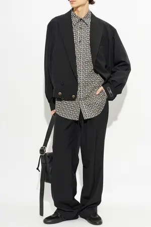 Balmain Shirt With Monogram
