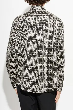 Balmain Shirt With Monogram