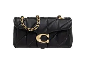 COACH Tabby 20 Quilted Shoulder Bag - Black