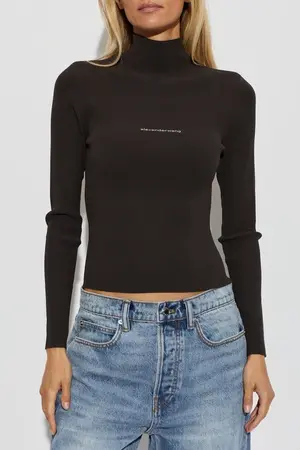 Alexander Wang Top With A Turtleneck