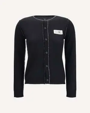 MAISON MARGIELA Wool Blend Button Cardigan