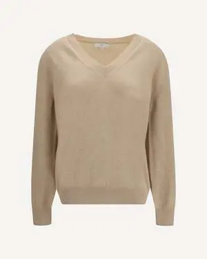 Malo V-neck Sweater - Beige
