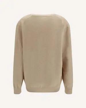 Malo V-neck Sweater - Beige